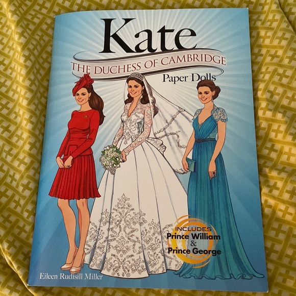 Other | Kate Duchess Of Cambridge Paper Dolls New | Poshmark